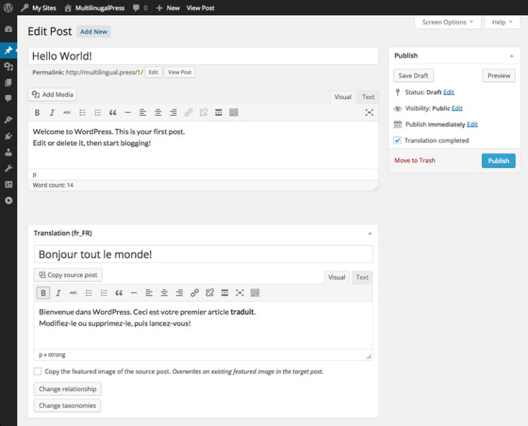 WordPress Multilingual, finally explained